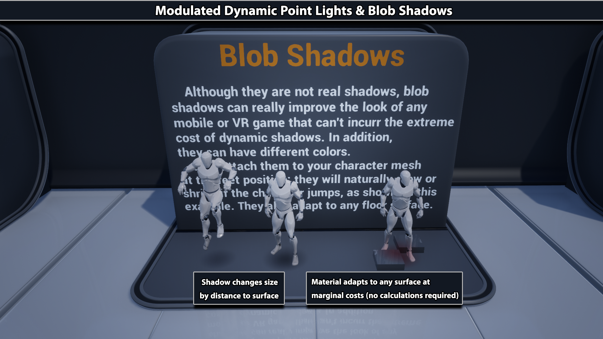 Modulated Dynamic Lights & Blob Shadows